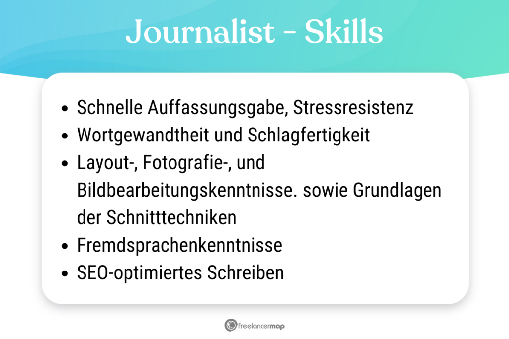 Was macht ein Journalist? | Aufgaben. Skills. Gehalt | Berufsbilder-Wiki