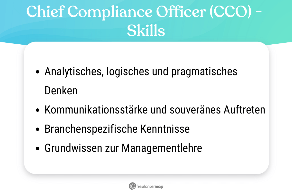 Chief Compliance Officer (CCO) | Berufsbild & Gehalt 2022 | Karriere