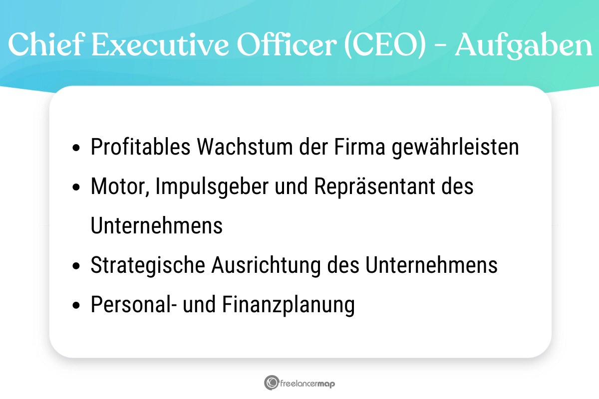 Chief Executive Officer (CEO) | Berufsbild & Gehalt 2022 | Karriere