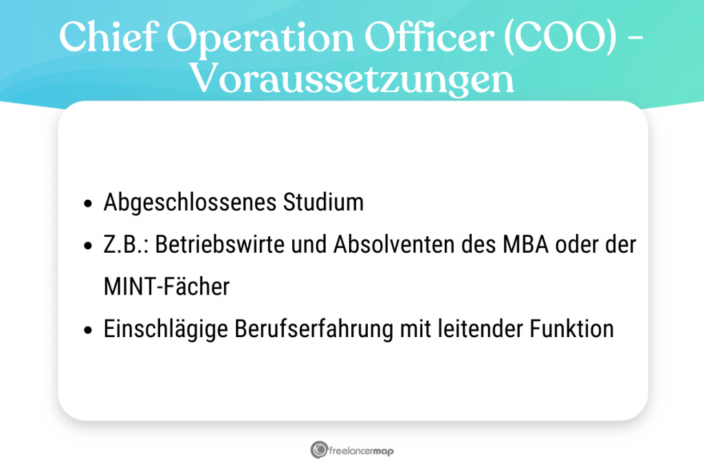 Was macht ein Chief Operation Officer (COO) | Berufsbild | Karriere