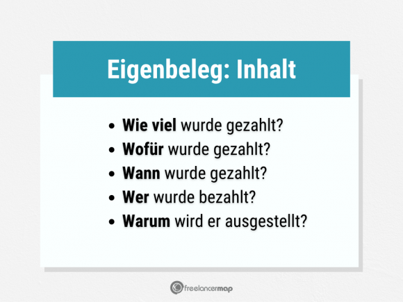 Eigenbeleg | kostenlose Vorlage herunterladen + alle wichtigen Infos