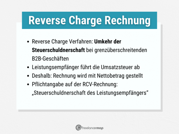 Reverse Charge Rechnung | kostenlose Vorlage herunterladen