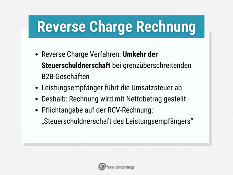 Reverse Charge Rechnung | kostenlose Vorlage herunterladen