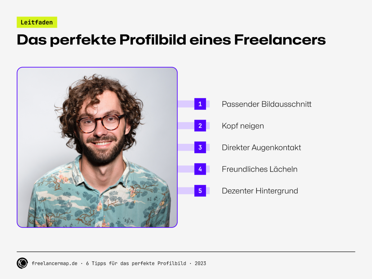 6 Tipps für das perfekte Profilbild - Freelancer Blog