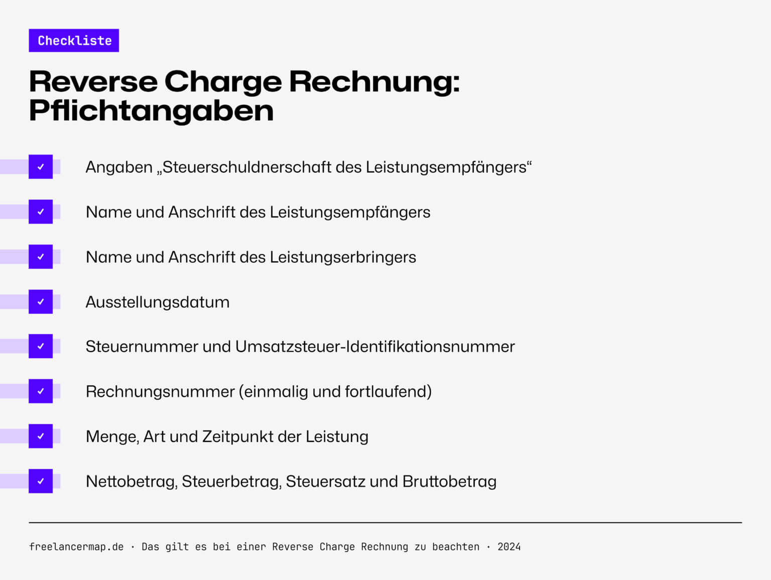 Reverse Charge Rechnung | kostenlose Vorlage herunterladen
